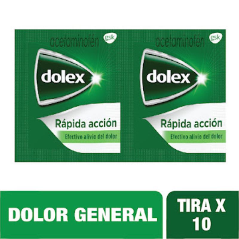 Dolex 500Mg Tableta Recubiertas Sobre X 10 | Los expertos en ahorro ...