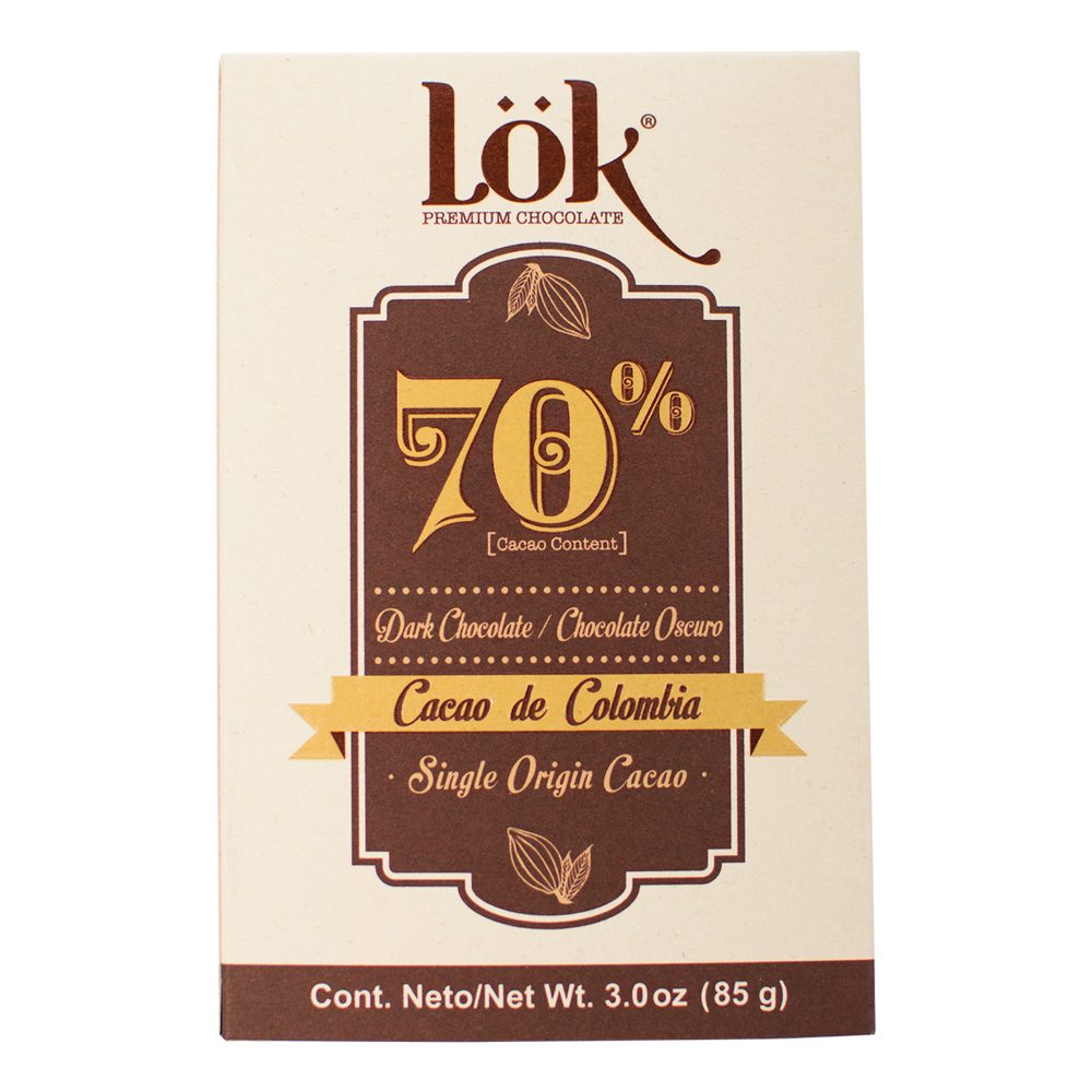 Chocolate Oscuro Lok Caja X 1 Barra X 85 g Origen Único | Cruz Verde