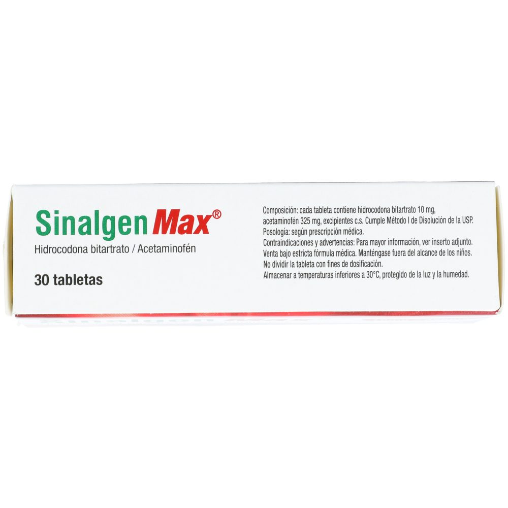 Sinalgen Max Caja X 30 Tabletas | Los expertos en ahorro Cruz Verde ...