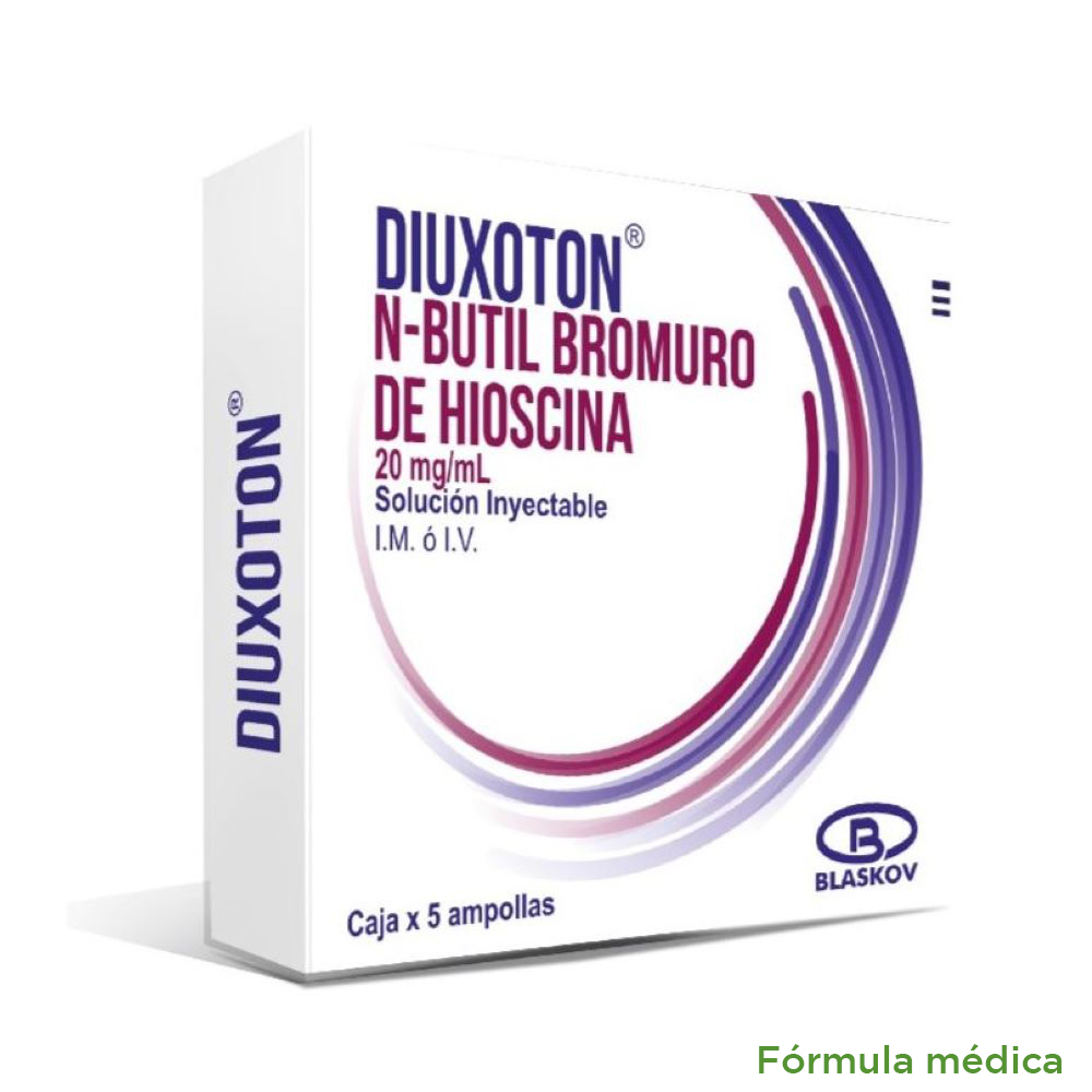 Diuxoton 20Mg/Ml Solucion Inyectable Caja X 5ampolleta X 1Ml | Cruz Verde