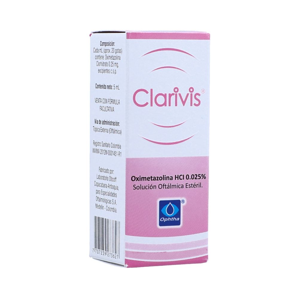 Clarivis Solución Oftalmica Frasco X 5mL | Cruz Verde