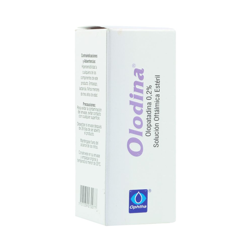 Olodina 0,2% Solución Oftálmica Estéril Frasco X 5mL | Los expertos en ...