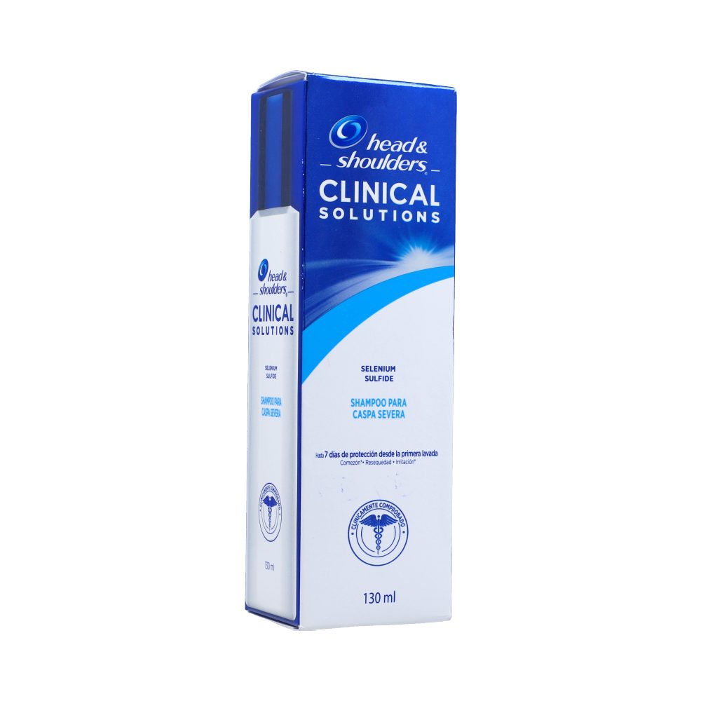 Clinical Solutions Shampoo H&S Frasco X 130 mL | Los expertos en ahorro ...