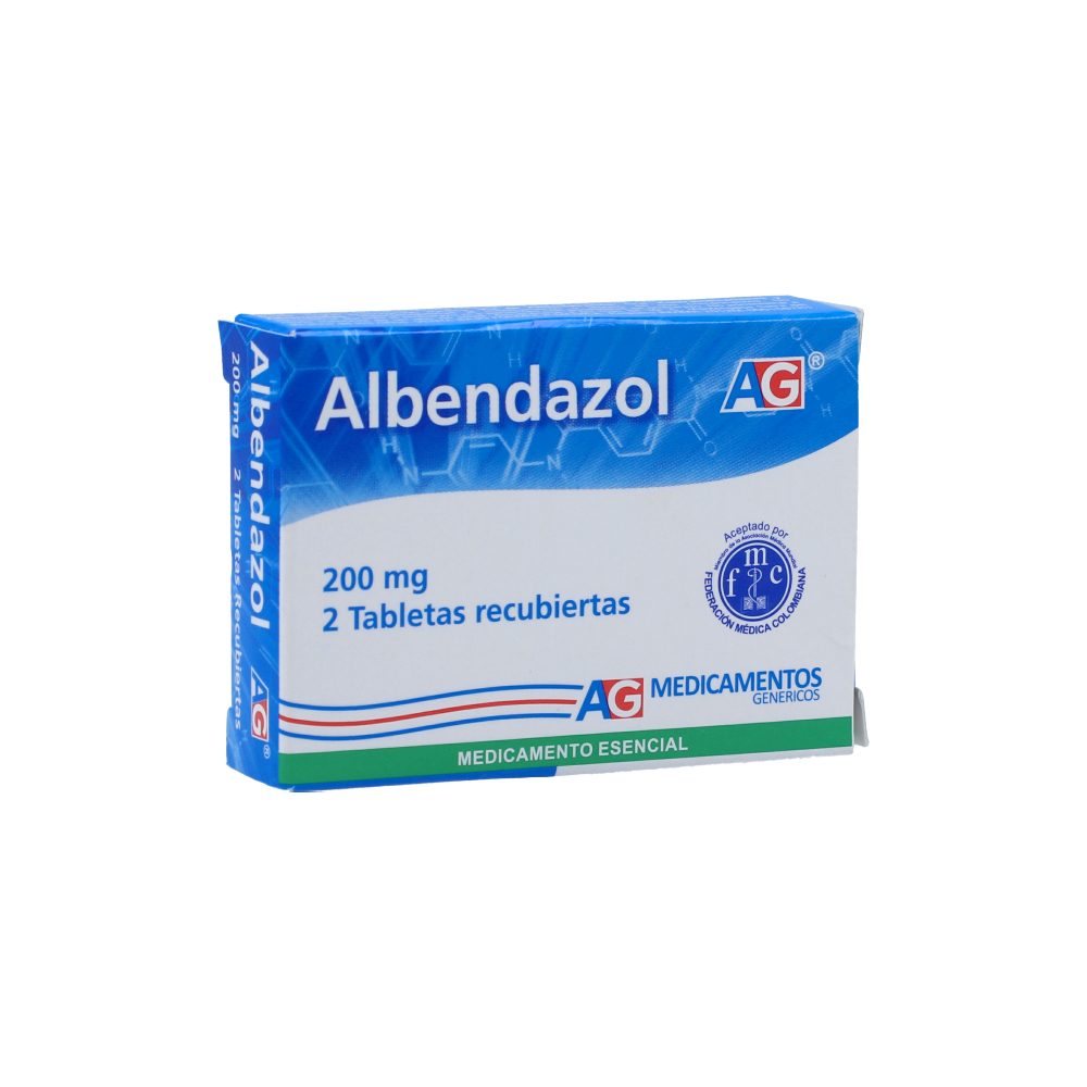 Albendazol 200Mg Tableta Recubierta Caja X 2 Tabletas | Los expertos en ...
