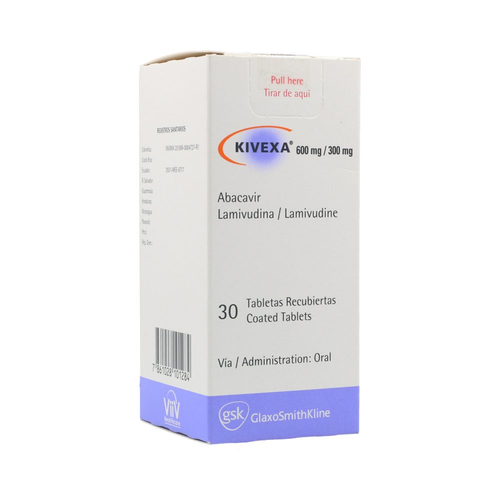 Kivexa 600Mg+300Mg Caja X 30 Tabletas | Los expertos en ahorro Cruz ...