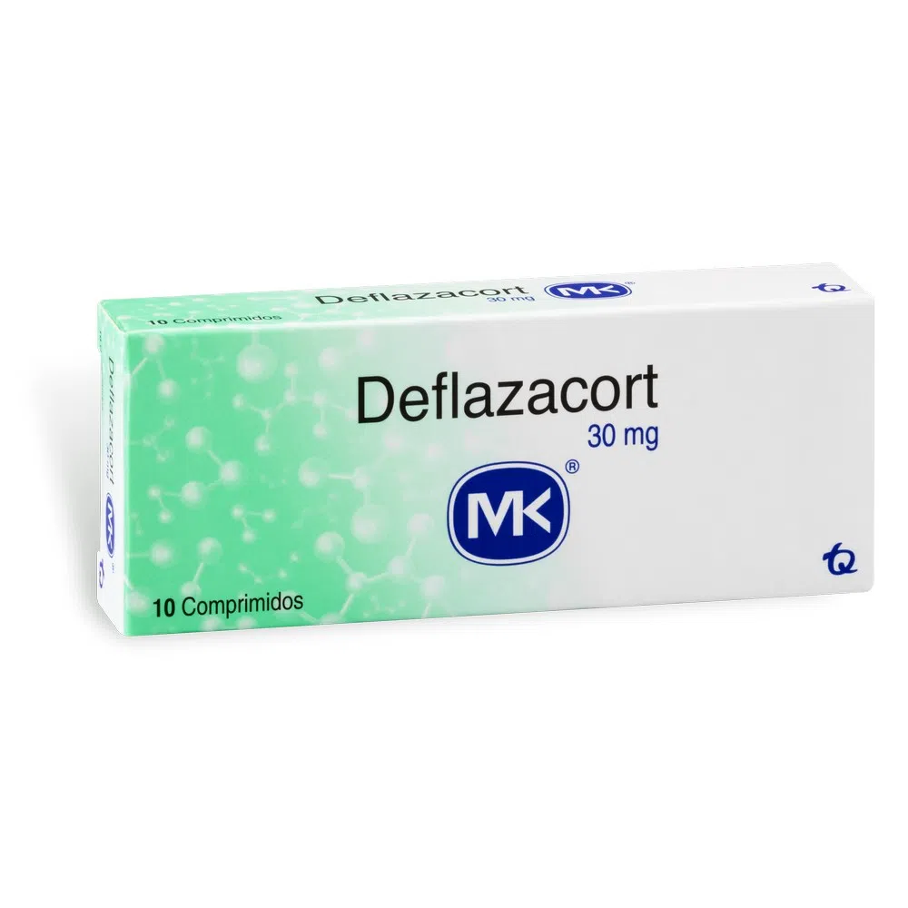 Deflazacort 30Mg Tabletas Caja X 10 Mk