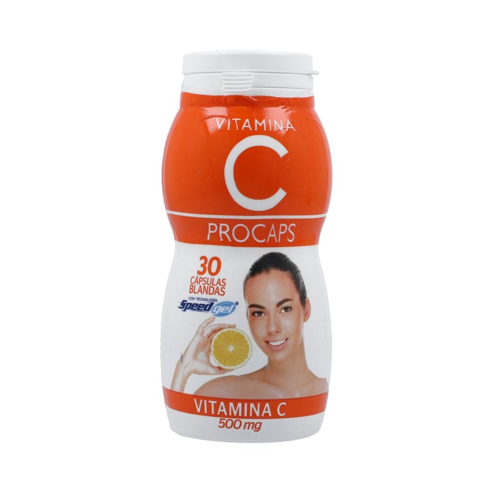 Vitamina C · 30 Cápsulas Blandas 500 mg | Cruz Verde