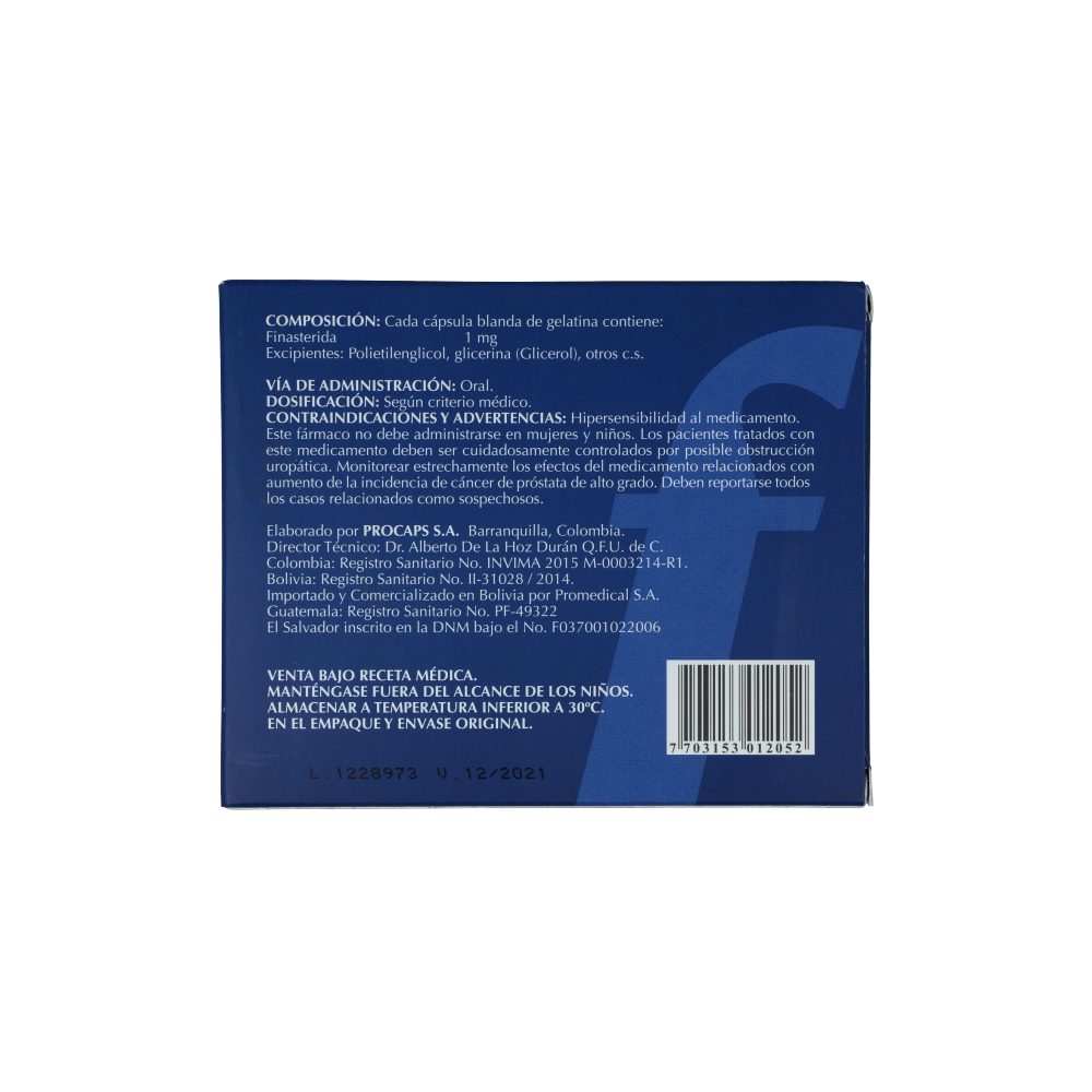 Folister Cápsulas Blandas 1Mg Caja X 28 | Los expertos en ahorro Cruz ...