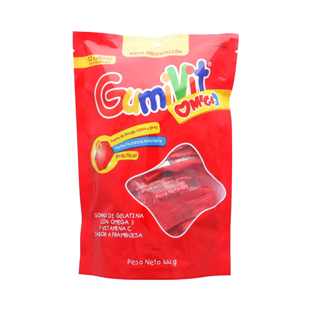 Gumivit Bolsa X 12 Sabor Frambuesa | Los expertos en ahorro Cruz Verde ...