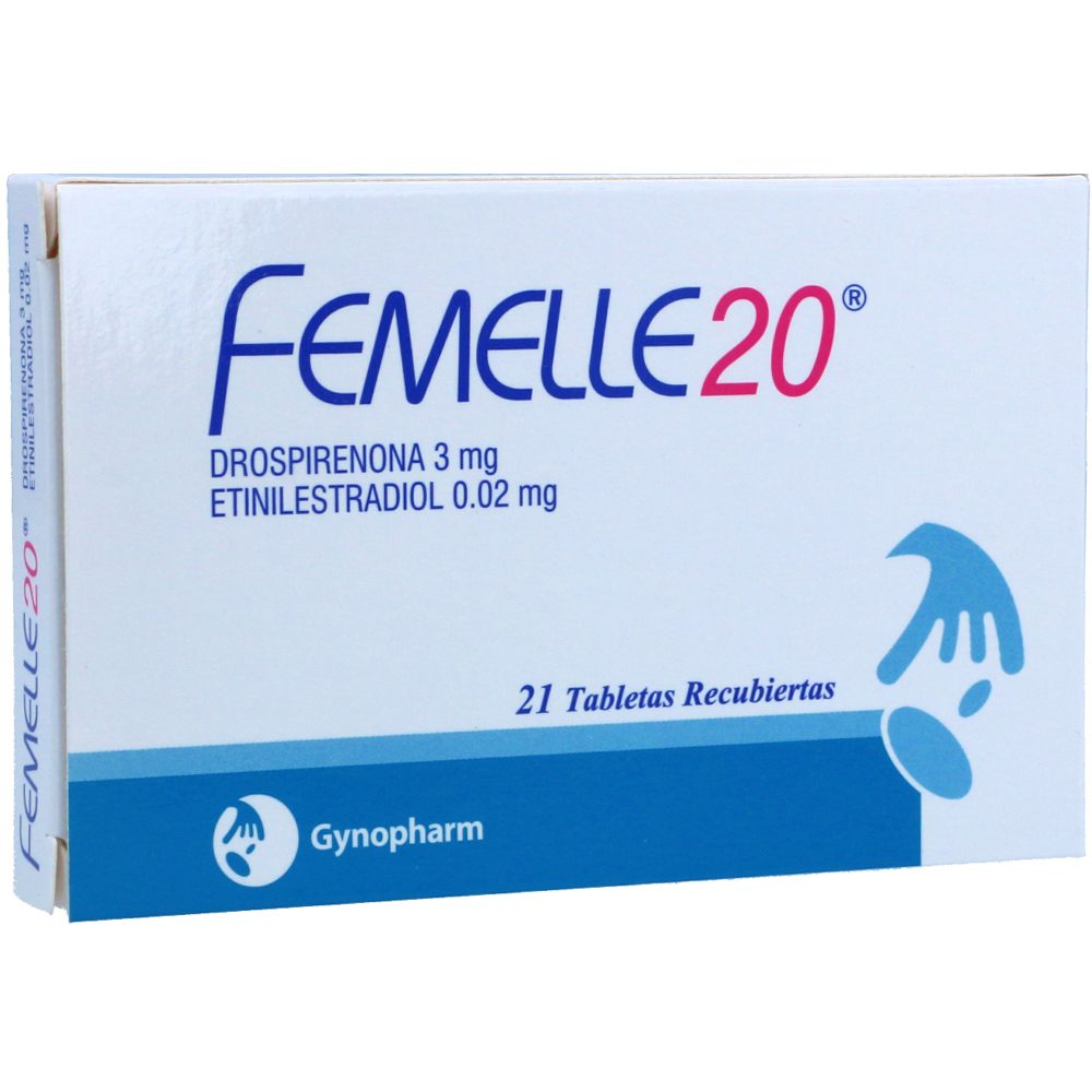 Femelle 20 Tabletas Recubiertas Caja X 21 | Los expertos en ahorro Cruz ...
