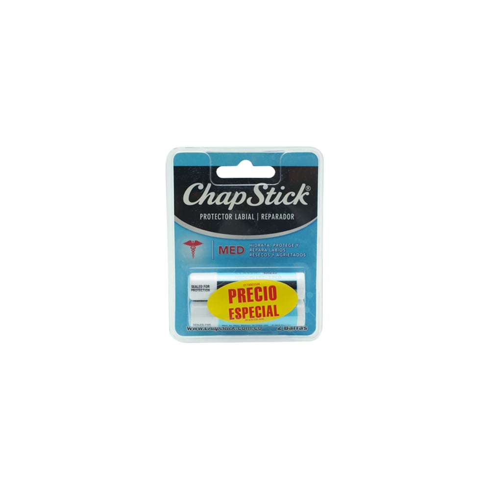 Promo Chapstick Medicado Paquete X 2 Barras X 4Gr | Los expertos en ...