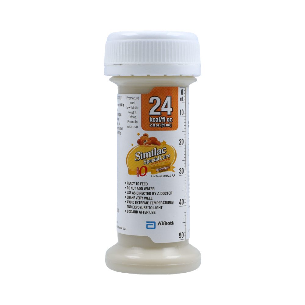 Formula Infantil Prematuro Similac Special Care 24Kcal Frasco | Los ...
