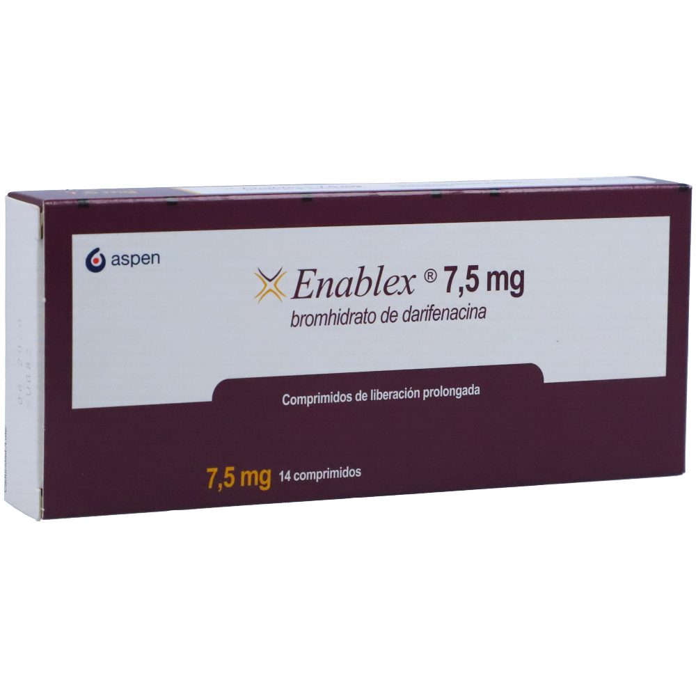 Enablex 7.5Mg Caja X 14 Tabletas Liberación Prolongada | Los expertos ...