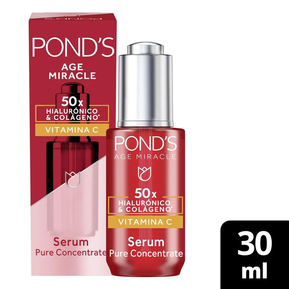 Age Miracle Pond'S Hialuronico Y Colageno Frasco X 30Ml | Cruz Verde