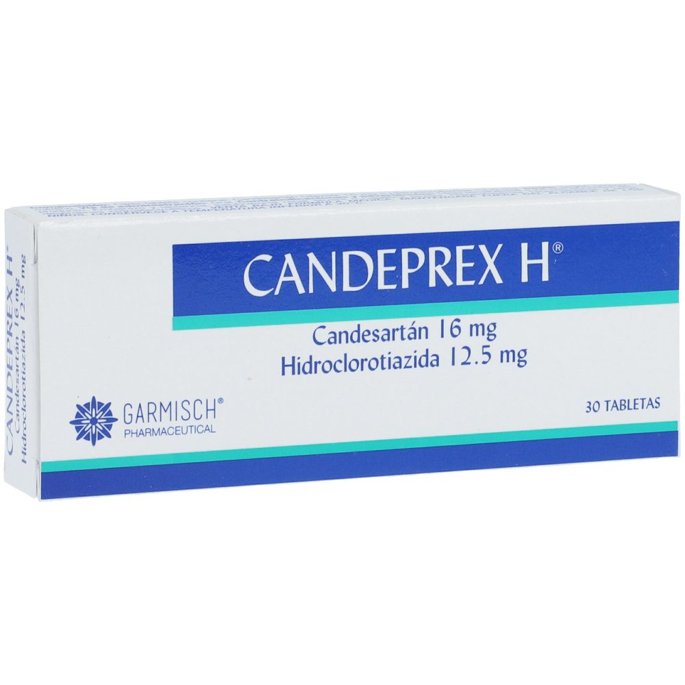 Candeprex H (16+12.5)Mg Tabletas Caja X 30 | Los expertos en ahorro ...