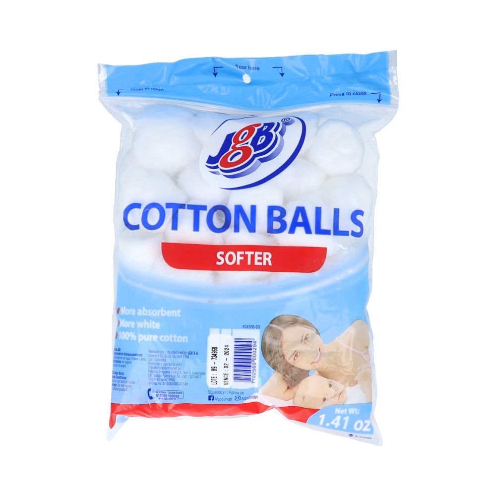 Algodón Pomitos Jgb Bolsa X 40Gr | Los expertos en ahorro Cruz Verde ...