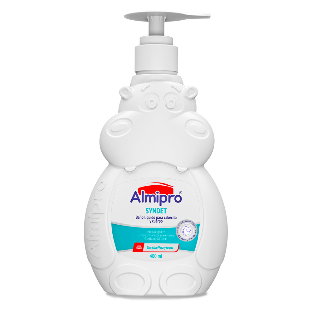 Baño Liquido Avena-Aloe Vera Syndet Almipro Frasco X 400Ml | Cruz Verde