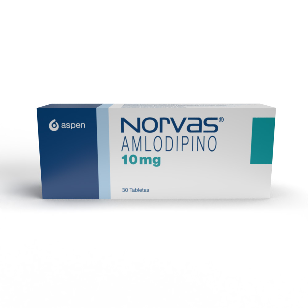 Norvas 10 mg - 30 Tabletas Recubiertas | Cruz Verde