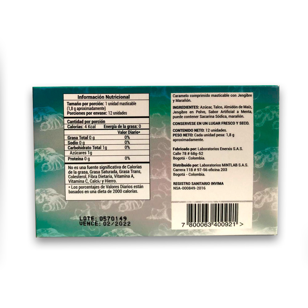 Tipac Tabletas Masticables Sabor Menta Caja X 12 | Los expertos en ...