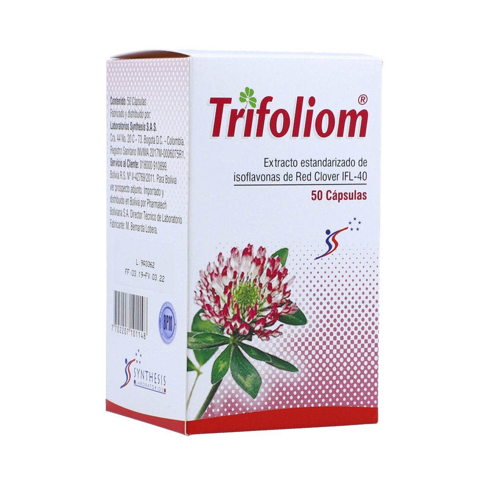 Trifoliom 40Mg Cápsula Frasco X 50 | Los expertos en ahorro Cruz Verde ...