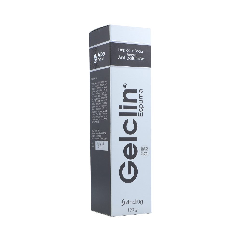 Gelclin Espuma Frasco X 190g | Los expertos en ahorro Cruz Verde Colombia