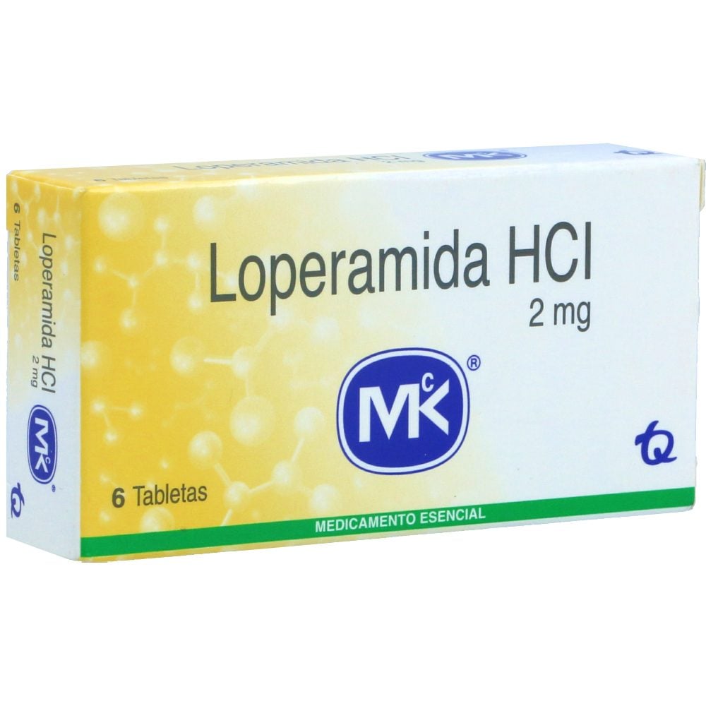 Loperamida 2 mg · 6 Tabletas | Cruz Verde