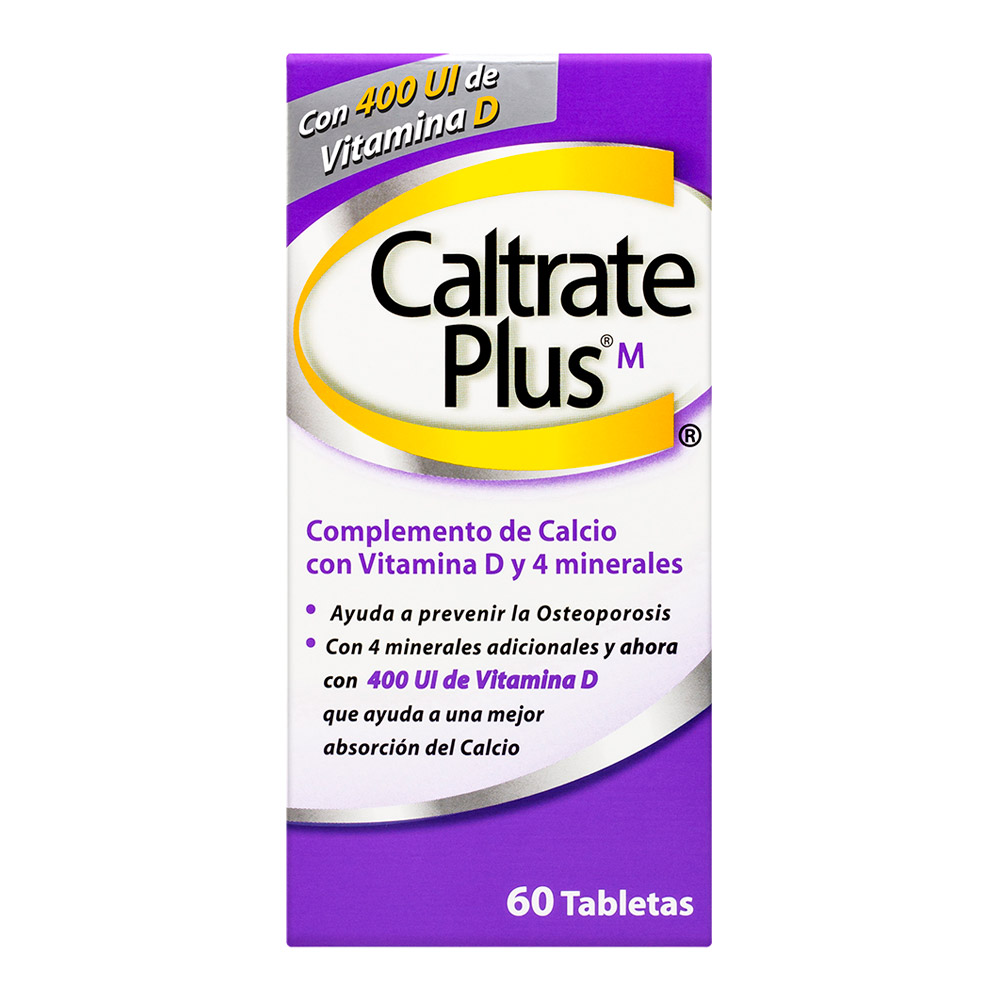 Caltrate Plus M Tabletas Frasco X 60 | Los expertos en ahorro Cruz ...