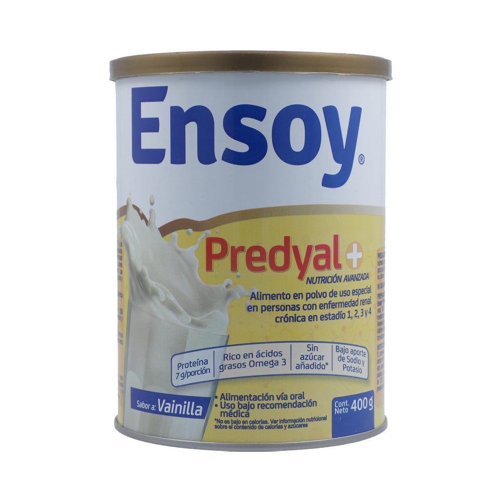 Ensoy Predyal Tarro X 400 Gr Vainilla | Los expertos en ahorro Cruz ...