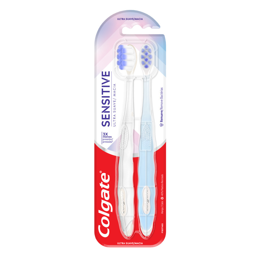 Cepillo Dental Sensitive Ultra Suave Blister X 2 Colgate