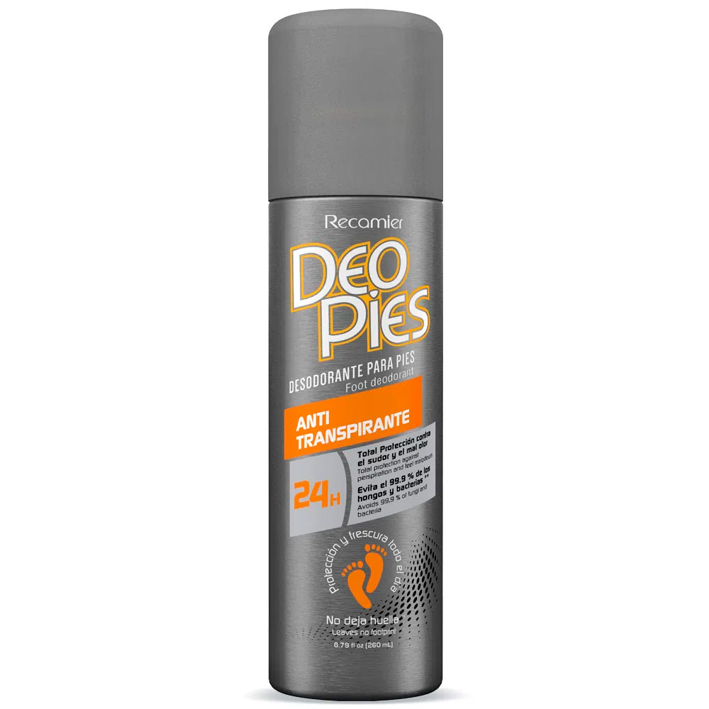 Desodorante Antitranspirante Deo Pies Spray X 260 Ml | Los expertos en ...