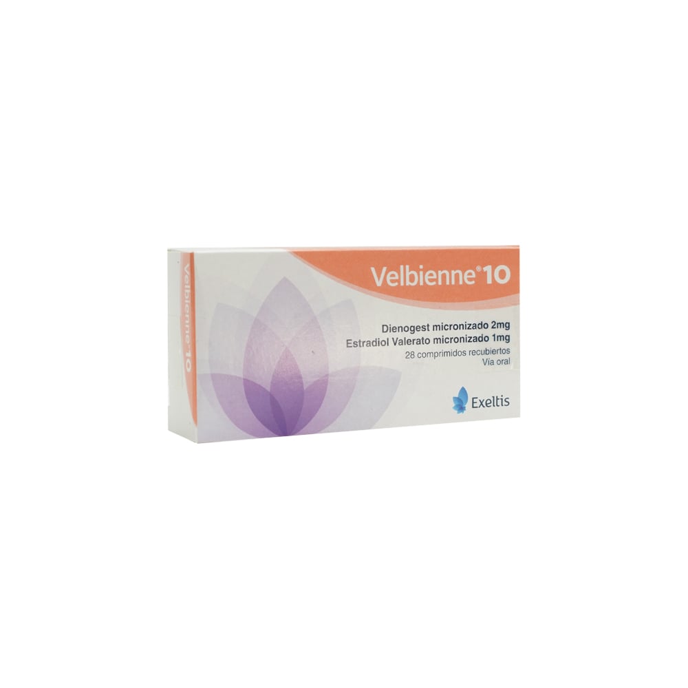 Velbienne 10 (2+1)Mg Caja X 28 Tabletas Recubiertas | Cruz Verde
