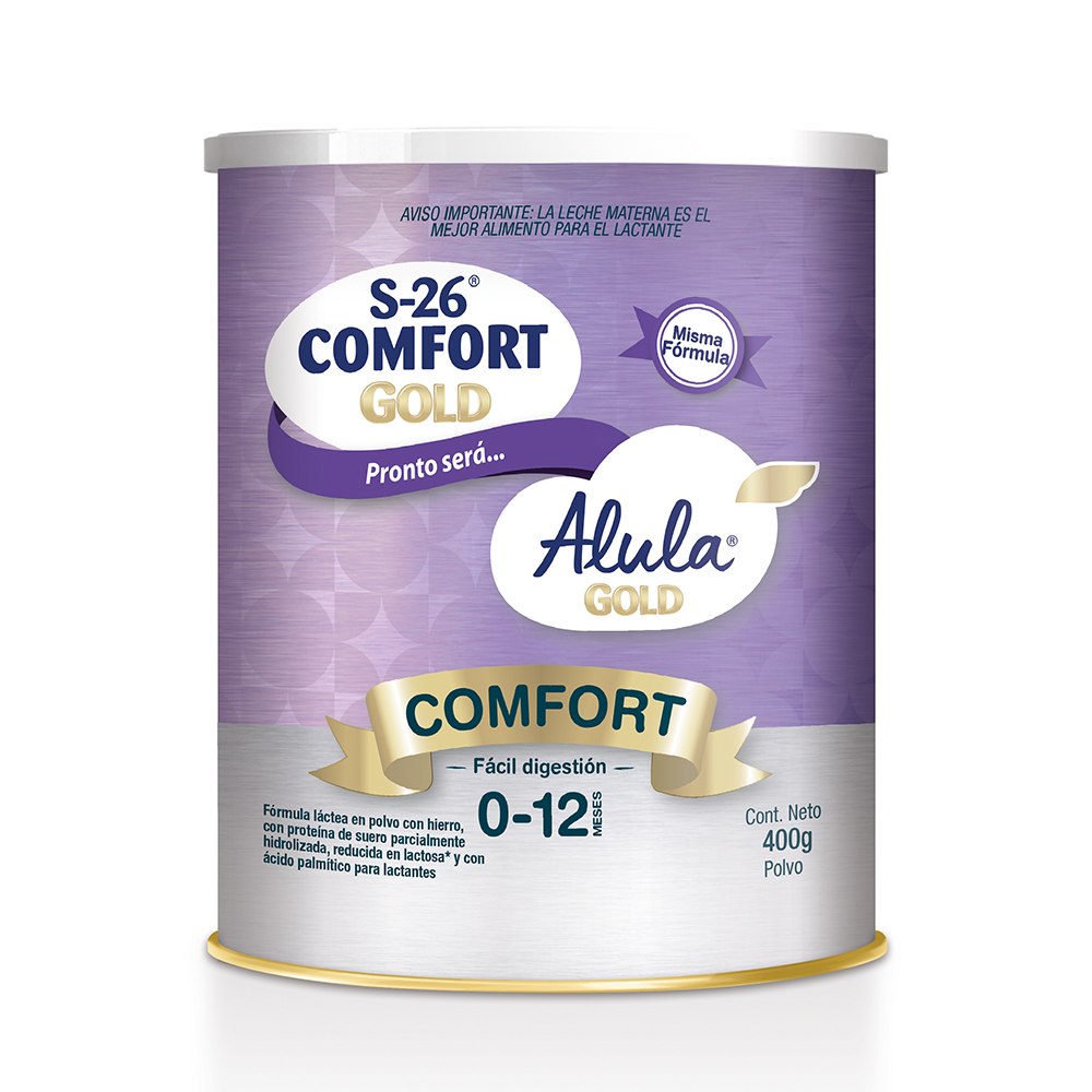Formula Alula Gold Comfort S-26 x 400 gr | Los expertos en ahorro Cruz ...