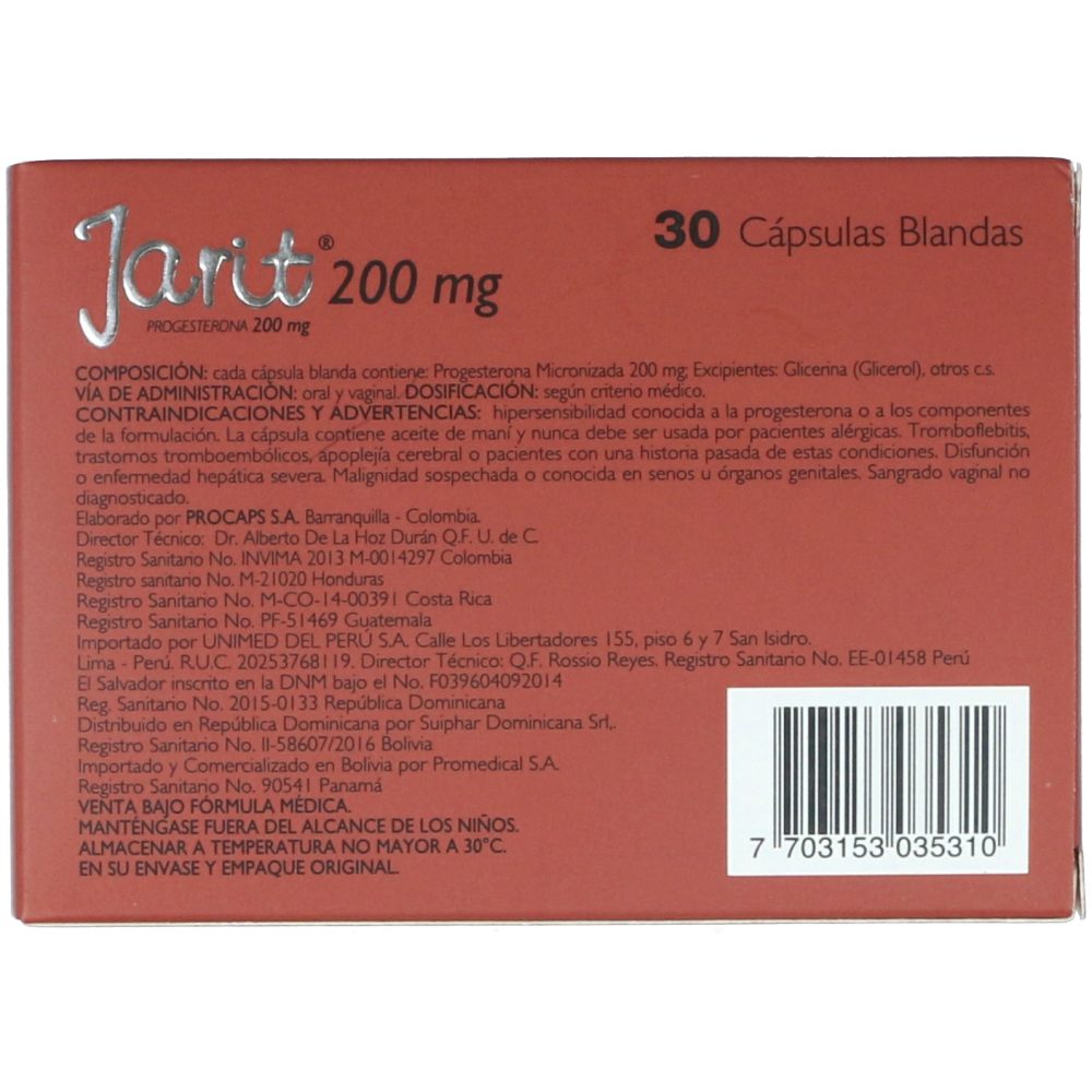 Jarit 200Mg Caja X 30 Cápsulas Blandas | Los expertos en ahorro Cruz Verde Colombia