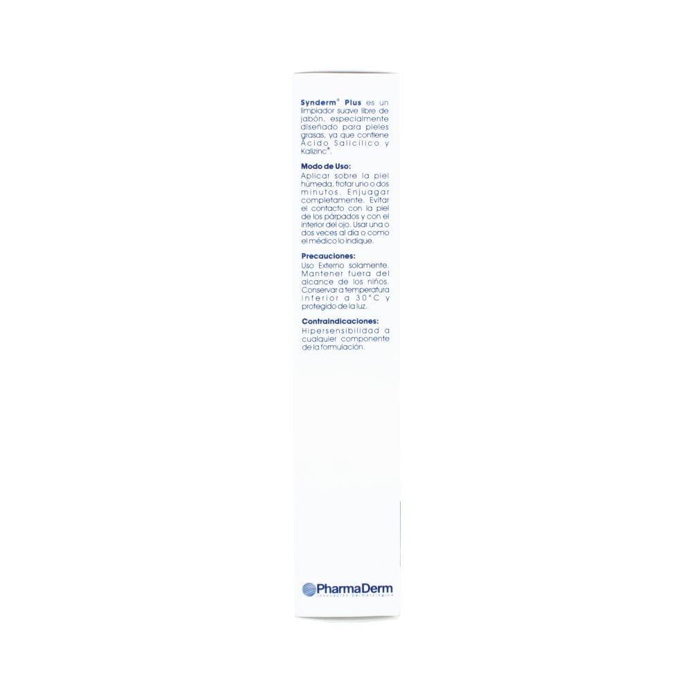Synderm Plus Dermolimpiadora Emulsion Frasco X 280mL | Los expertos en ...