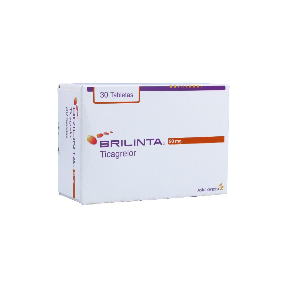 Brilinta Tabletas Recubiertas 90Mg Caja X 30 | Los expertos en ahorro ...