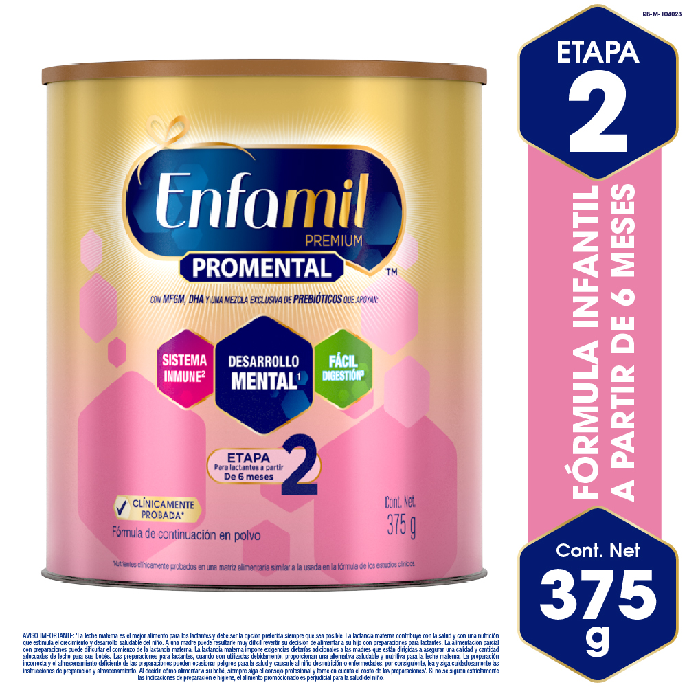 Formula Infantil (6-12 Meses) Enfamil Premium 2 Tarro X 375Gr | Cruz Verde