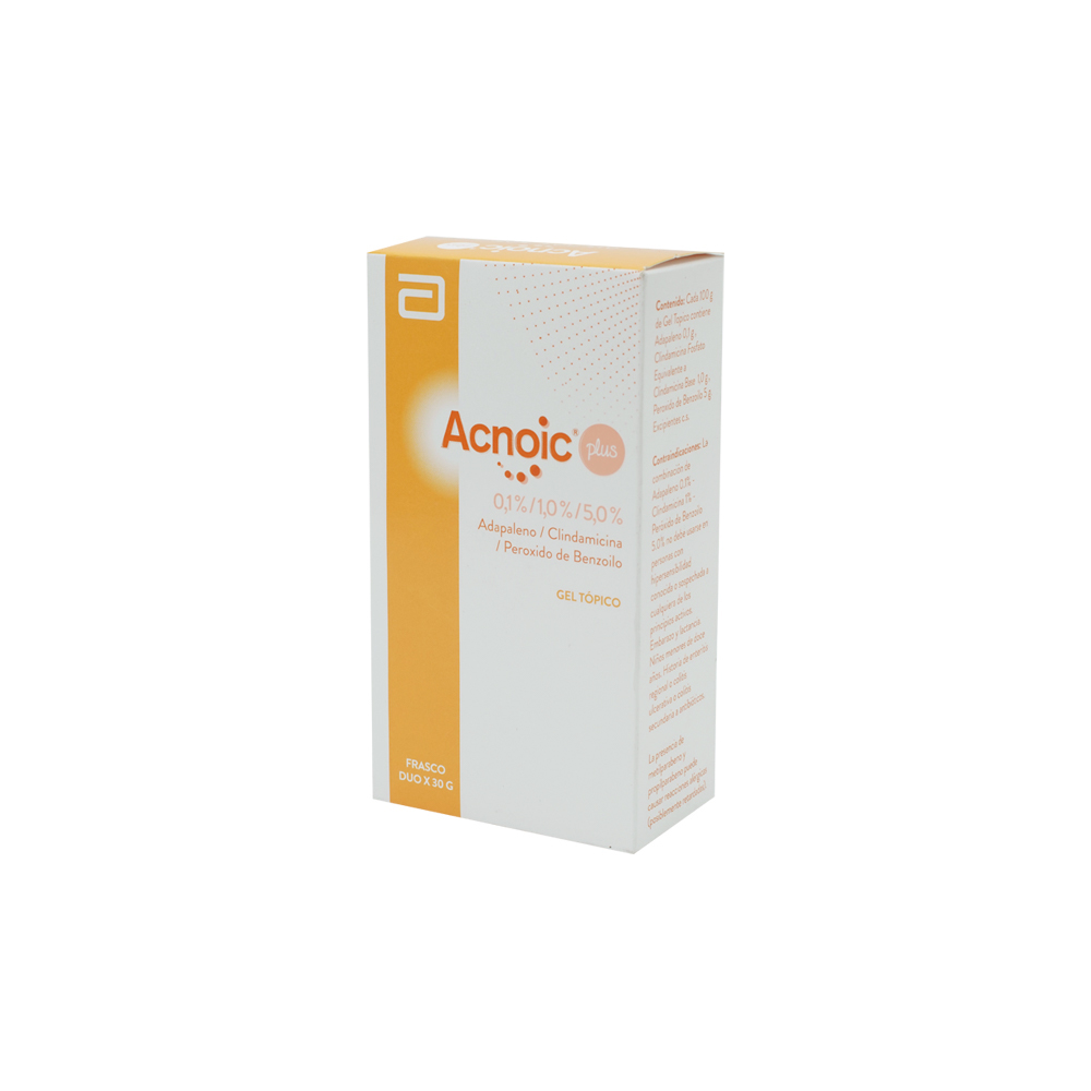 Acnoic Plus (0.1+5+1)% Gel Tópico Frasco X 30Gr | Los expertos en ...