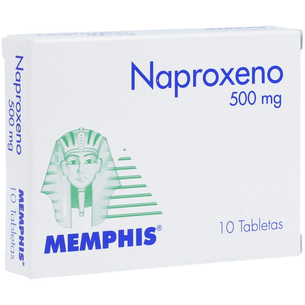Naproxeno Tabletas 500 mg Caja X 10 | Los expertos en ahorro Cruz Verde ...