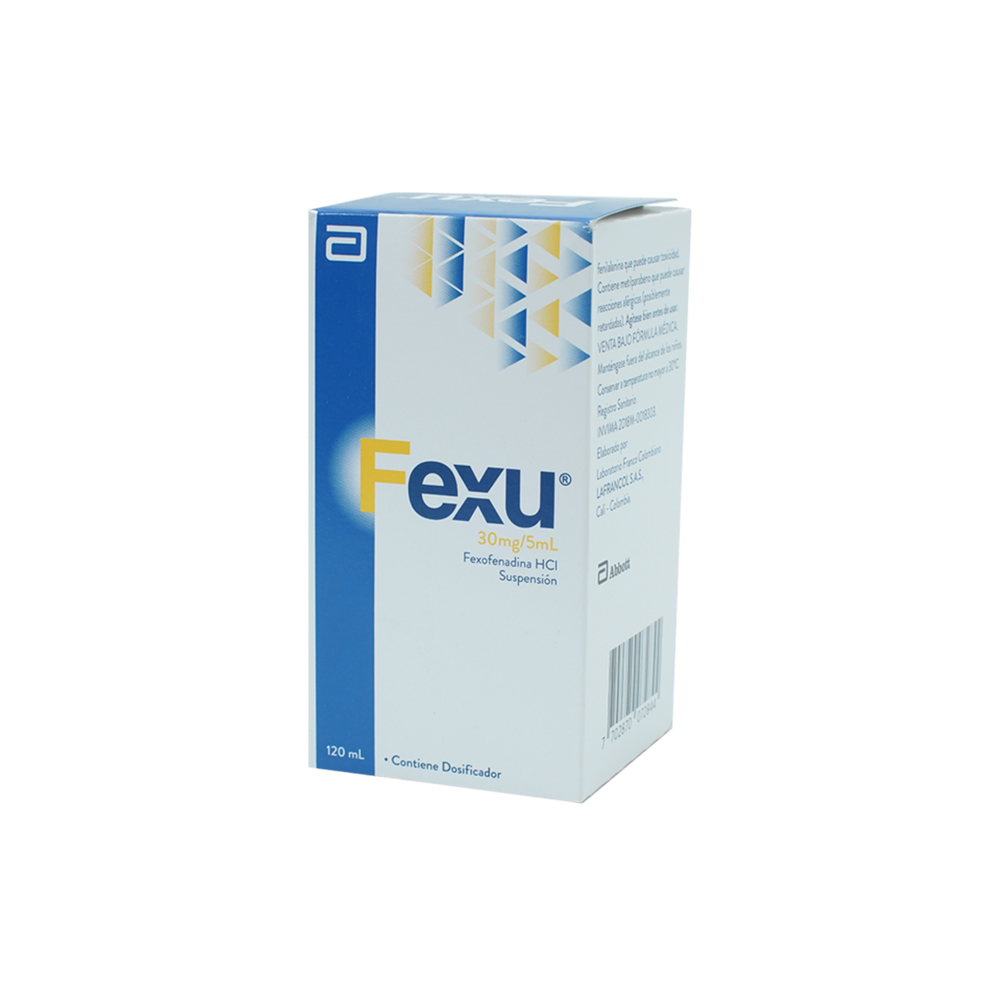 Fexu 30Mg/5mL(0.6%) Suspensión Oral Frasco X 120mL | Los expertos en ...