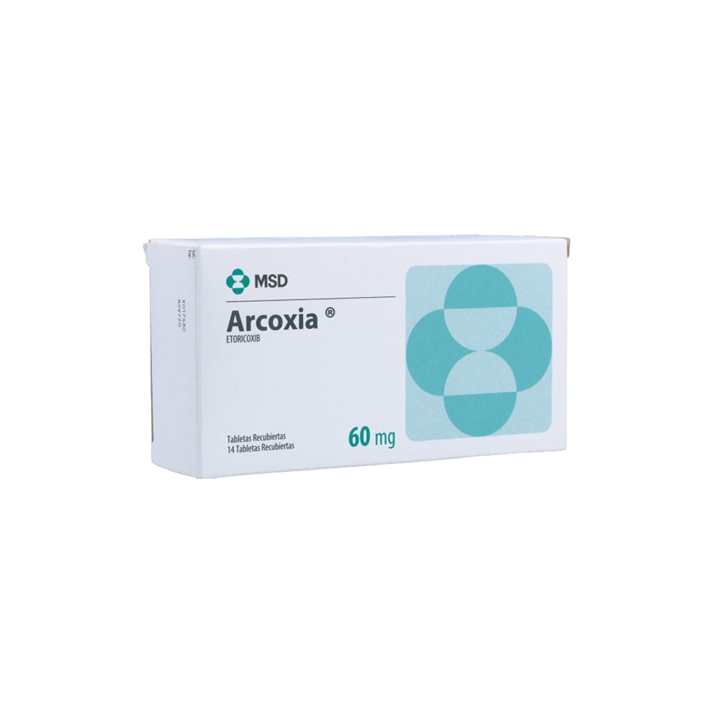 Arcoxia 60Mg Caja X 14 Tabletas | Cruz Verde