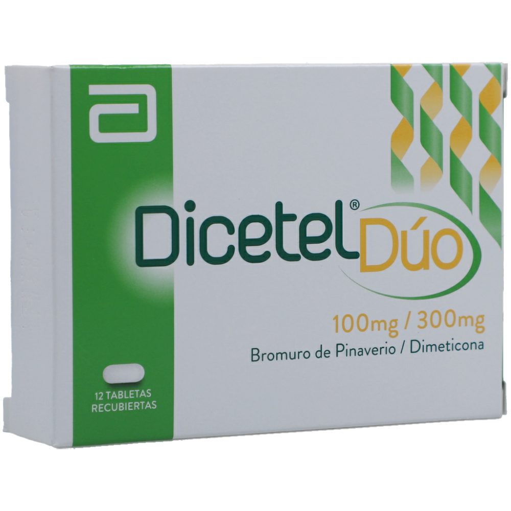 Dicetel Duo (100+300)Mg Caja X 12 Tabletas Recubiertas | Los expertos ...