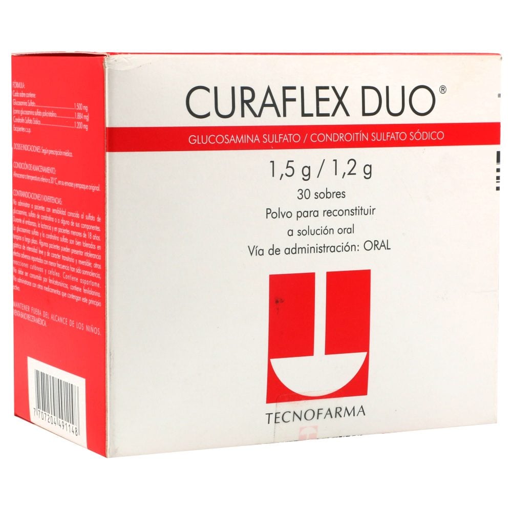 Curaflex Duo Granulado 1,5G+1,2G Caja 30 X Sobres | Cruz Verde