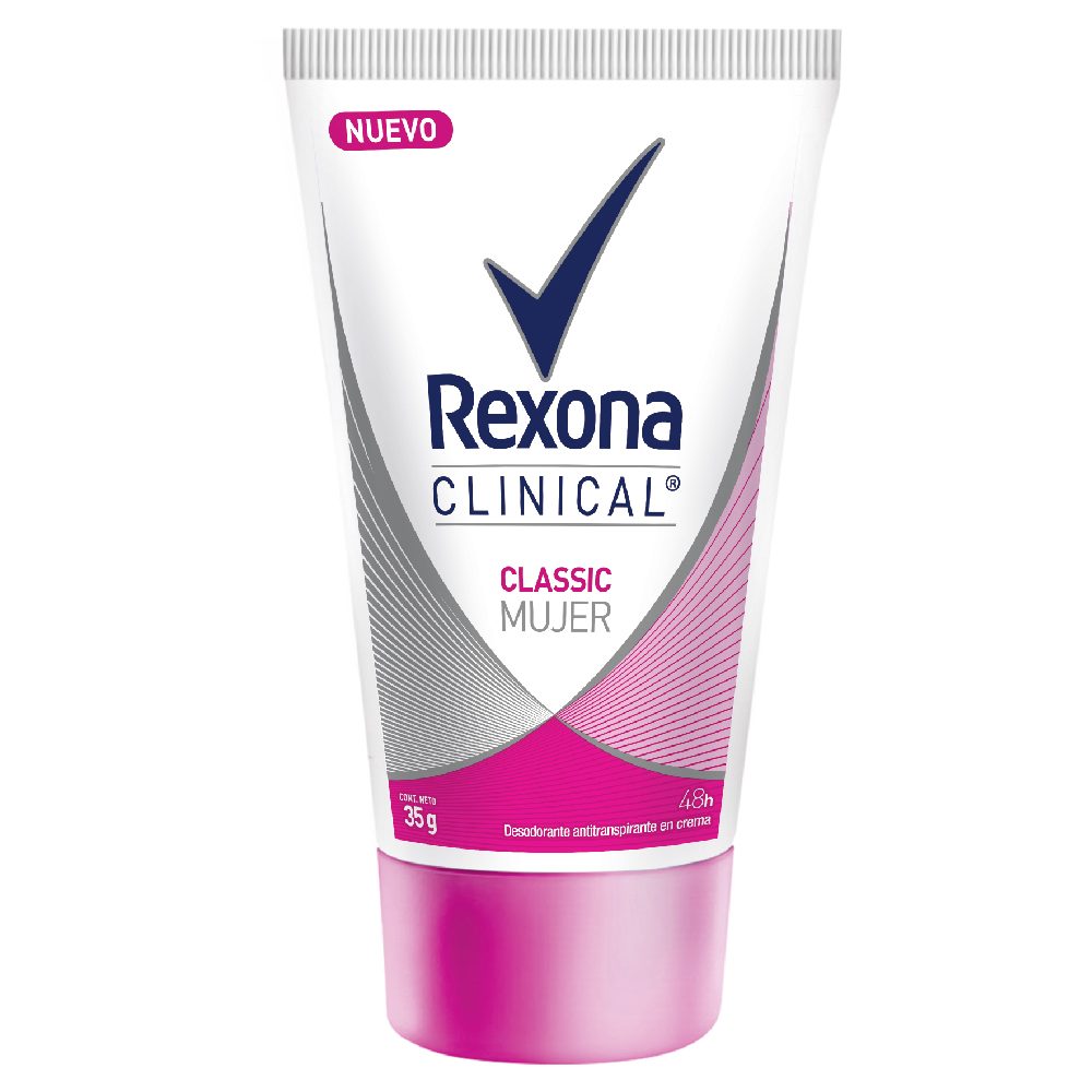 Desodorante Rexona Classic Tubo X 35g Clinical Mujer | Los expertos en ...
