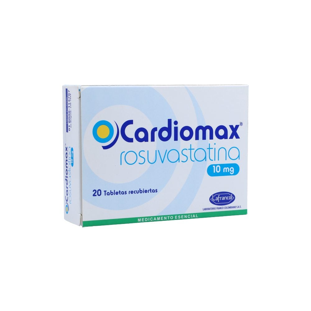 Cardiomax Tabletas 10Mg Caja X 20 Tabletas Recubiertas | Cruz Verde