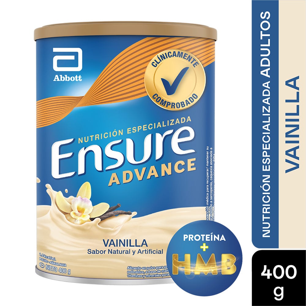 Ensure Advance Polvo Sabor a Vainilla | Cruz Verde