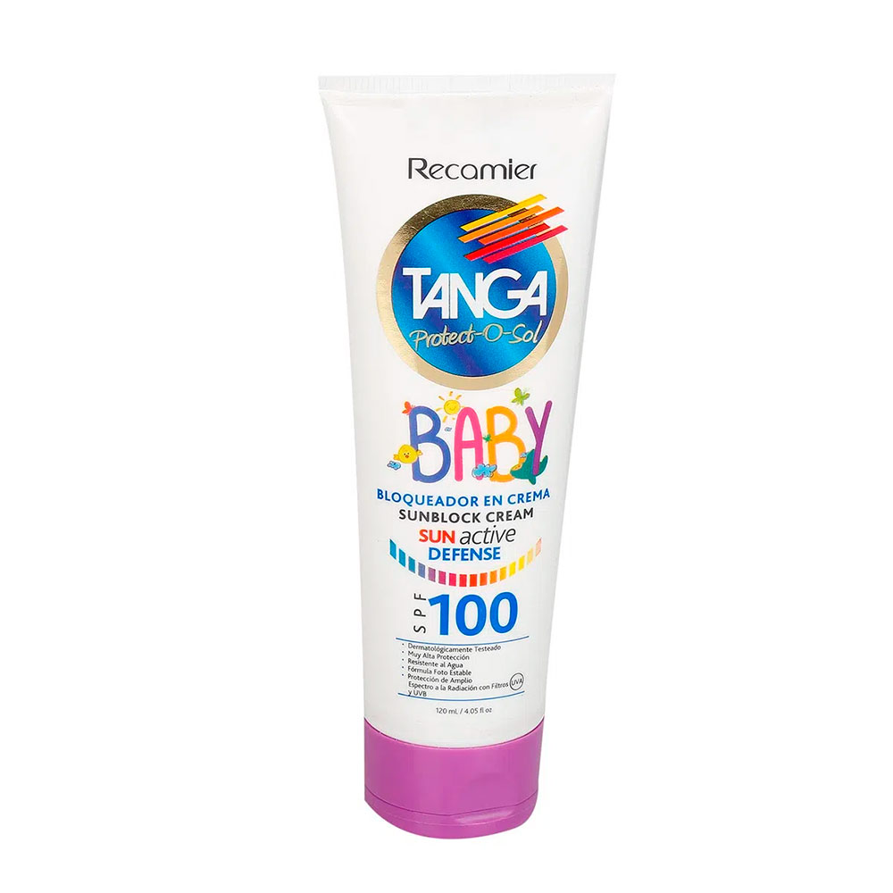 Protector Solar Crema Baby Tanga Tubo X 120mL Sfp 100 | Los expertos en ...