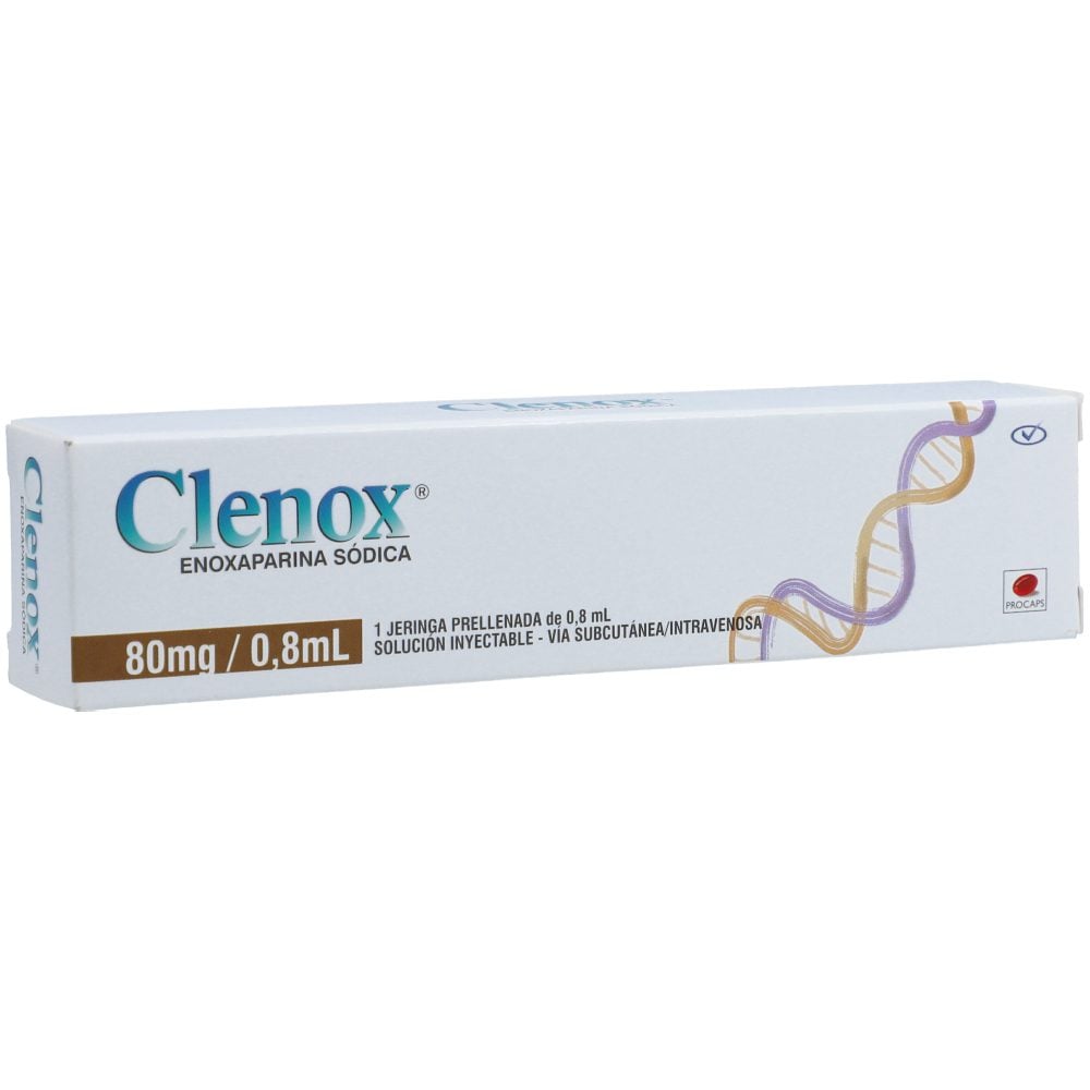 Clenox 80 mg/ 0.8 ml · Jeringa prellenada | Cruz Verde