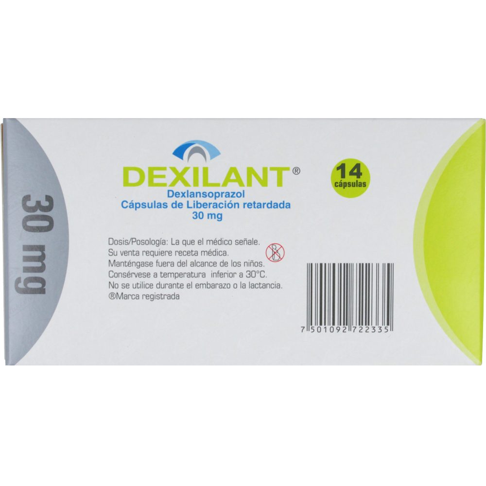 Dexilant 30Mg Caja X 14 Cápsulas Liberación Retardada | Los expertos en ...