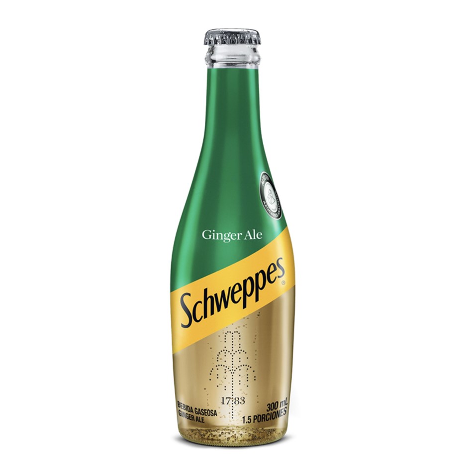 Gaseosa Schweppes Ginger Ale Vidrio 300Ml | Cruz Verde