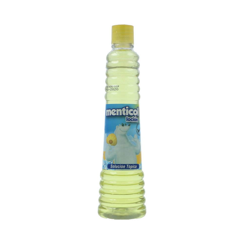 Menticol Amarillo 96%+0.39Gr Solución Tópica Frasco X 130 mL | Cruz Verde